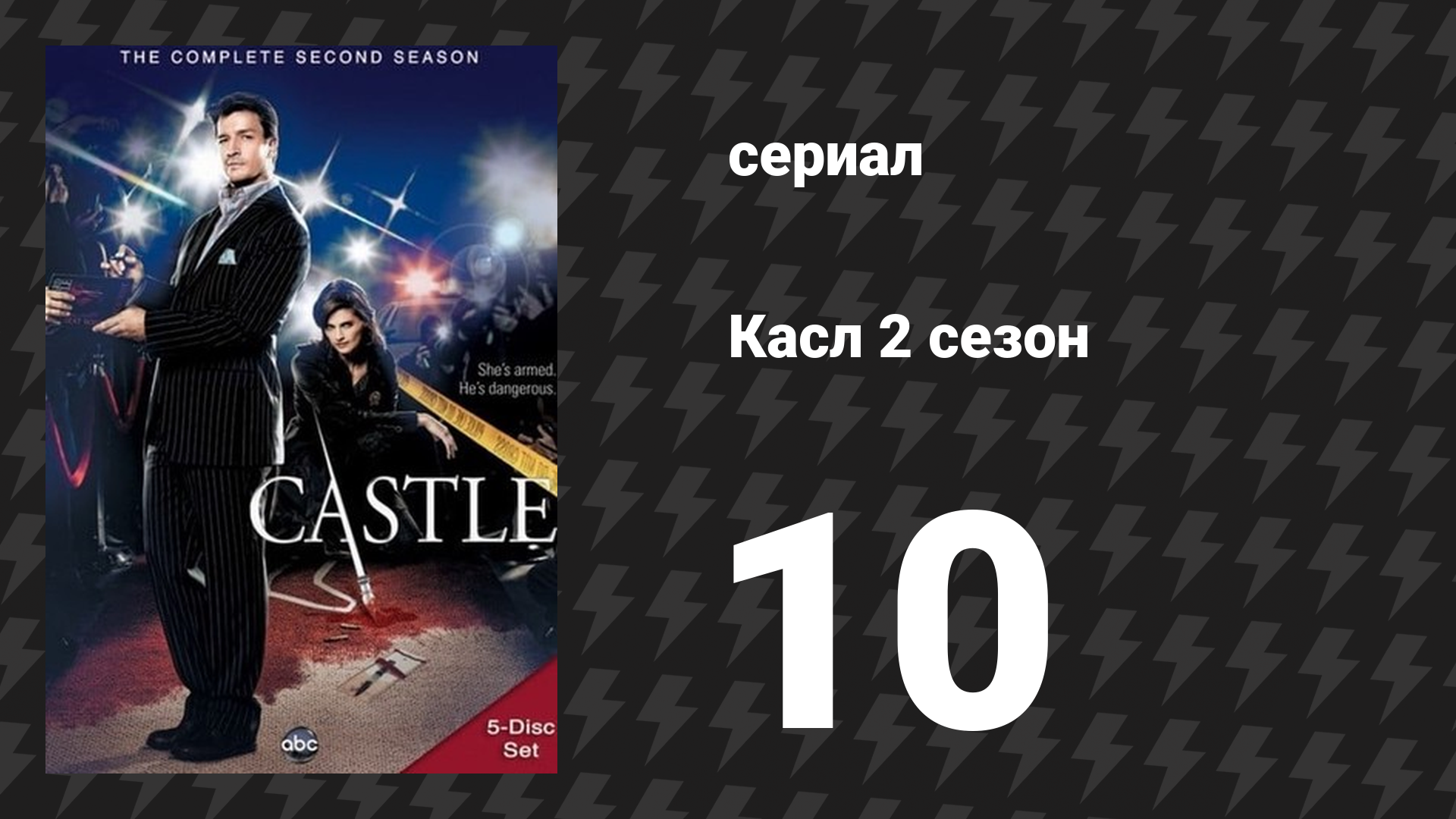 Касл 2 сезон 10 серия «Сокровище» (сериал, 2009-2010)
