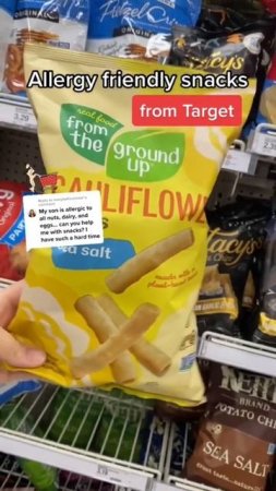 Allergy friendly snacks for kids 🙅🏼♀️🥜 #shorts