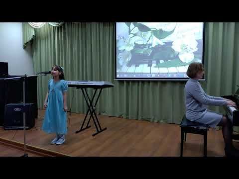 В. Моцарт "Тоска по весне". Поёт Женечка Козлова