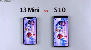 So sánh tốc độ chạy IPhone 13 Mini với SamSung S10