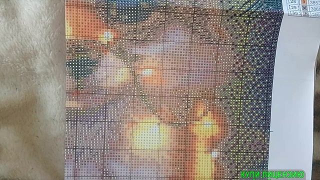 Отшив проект "Лисенок с гирляндой" отчет 6