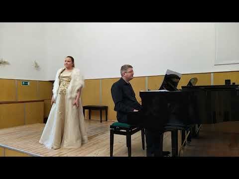Л. Бетховен, сл. Х. Вейссе Der Küss, А. Варламов, сл. М. Лермонтова Ангел. Поёт Кристина Туманова.