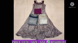Diwali New Frok Collection Available PRICE -1270/- TO -1510/-