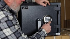 MSAFE PFB1 Heavy Duty Fire & Burglary Safe; Combination Change Demonstration