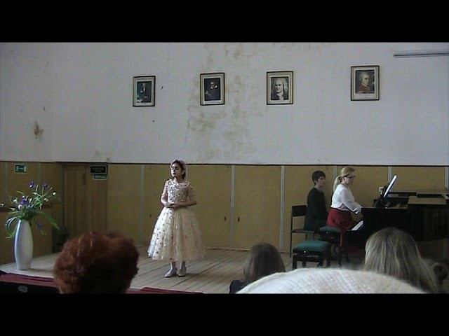 W.A. Mozart  Das Veilchen, Dreyzin "Berezka" (Birch) Alina Darbinyan sings