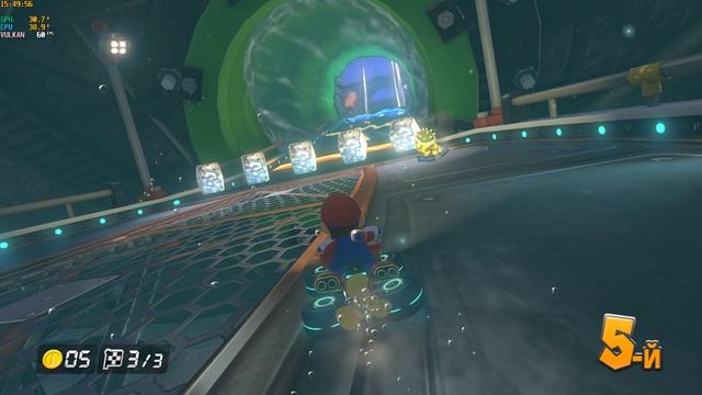 [WiiU] Mario Kart 8 - Nintendo Wii U (Cemu) (2014) 1. Mario Kart 8 - Кубок молнии #8