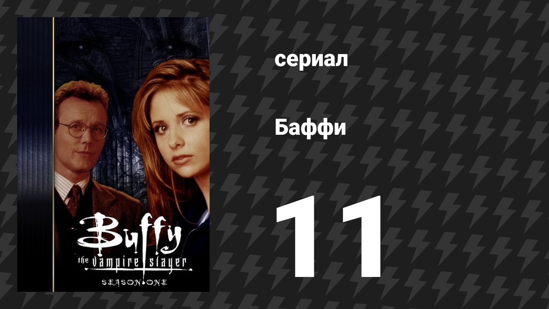 Баффи — истребительница вампиров 1 сезон 11 серия «Девочка-невидимка» (сериал, 1997)