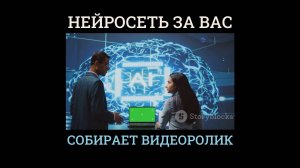 этот ролик создан полностью в нейросети!