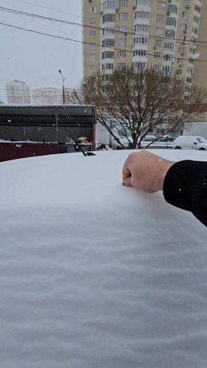 Снегопад в Москве! #shorts