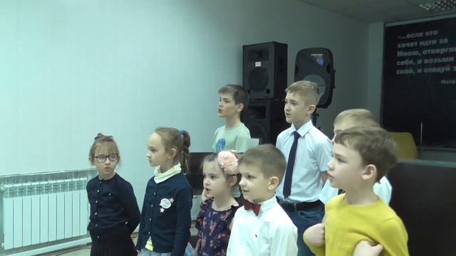 Дети «Иисус Христос воскрес»