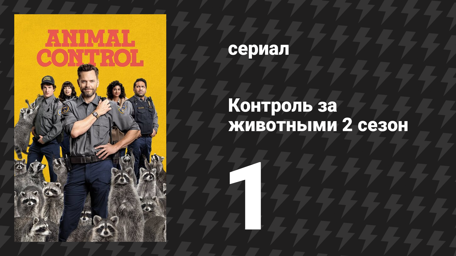 Контроль за животными 2 сезон 1 серия «Еноты и дворняги» (сериал, 2024)