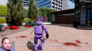 Meet the Evil 1000+ Ignited Freddy Animatronic Army! (GTA 5 Mods FNAF RedHatter)