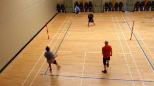 Badminton Victoria Cedar Hill 2017 May 16th   Allan Chi Vs David Arjay