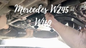 Mercedes W169 замена масла в вариаторе (АКПП
Архив 2020 год