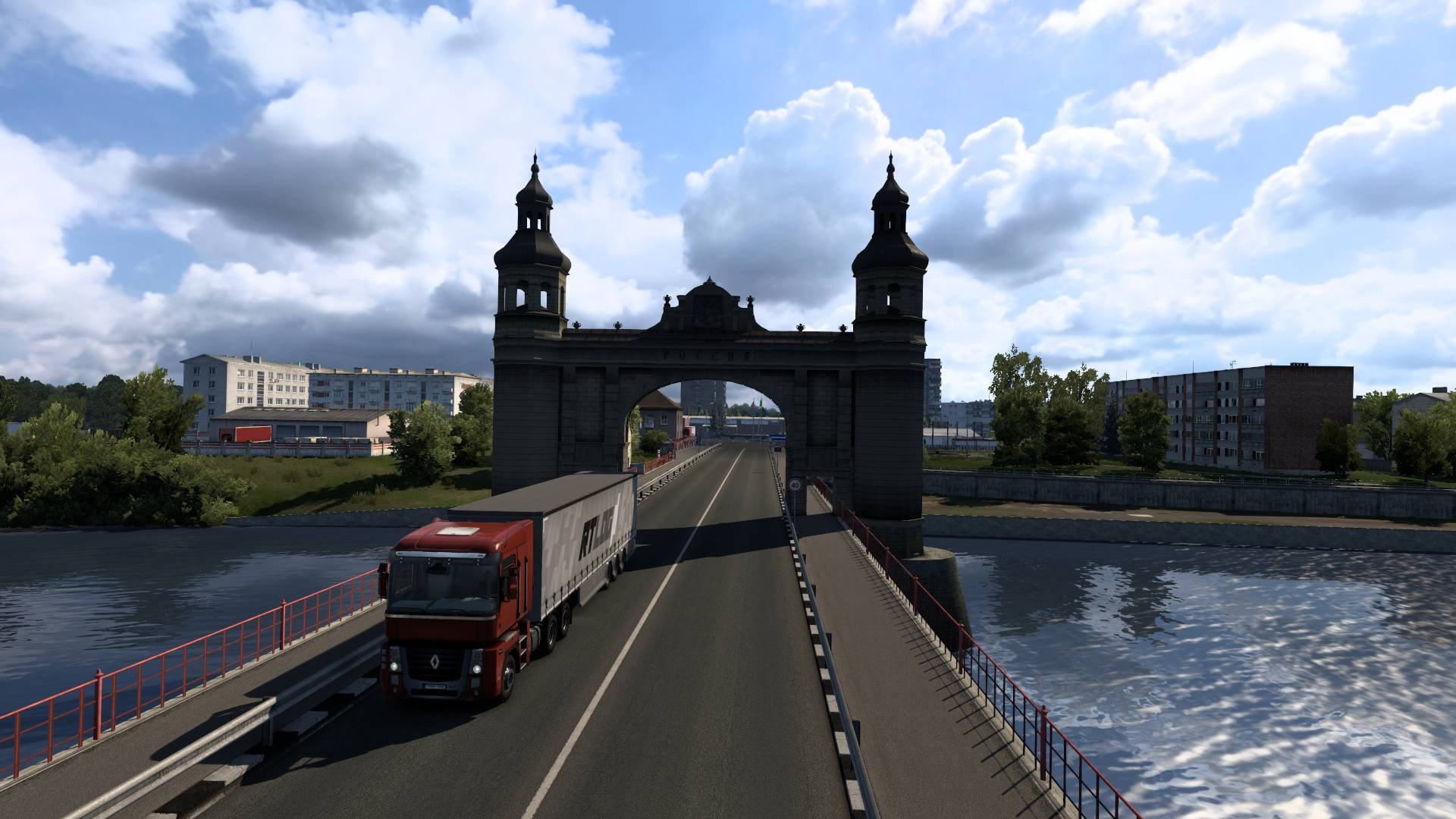ETS 2: В Испании : Севилья - Кунда : Груз Кокосовое масло