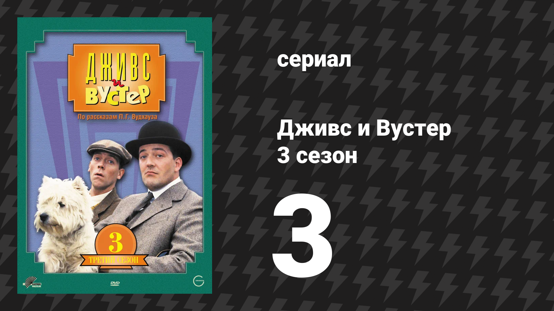 Дживс и Вустер 3 сезон 3 серия «Где пожар, или знакомство на Бродвее» (сериал, 1990)