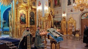 Величание праздника Благовещения Пресвятой Богородицы. Регент Екатерина Артюхова
