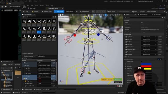 Pt2 - Adding A Modular Control Rig To A Skeleton In Unreal Engine 5.5