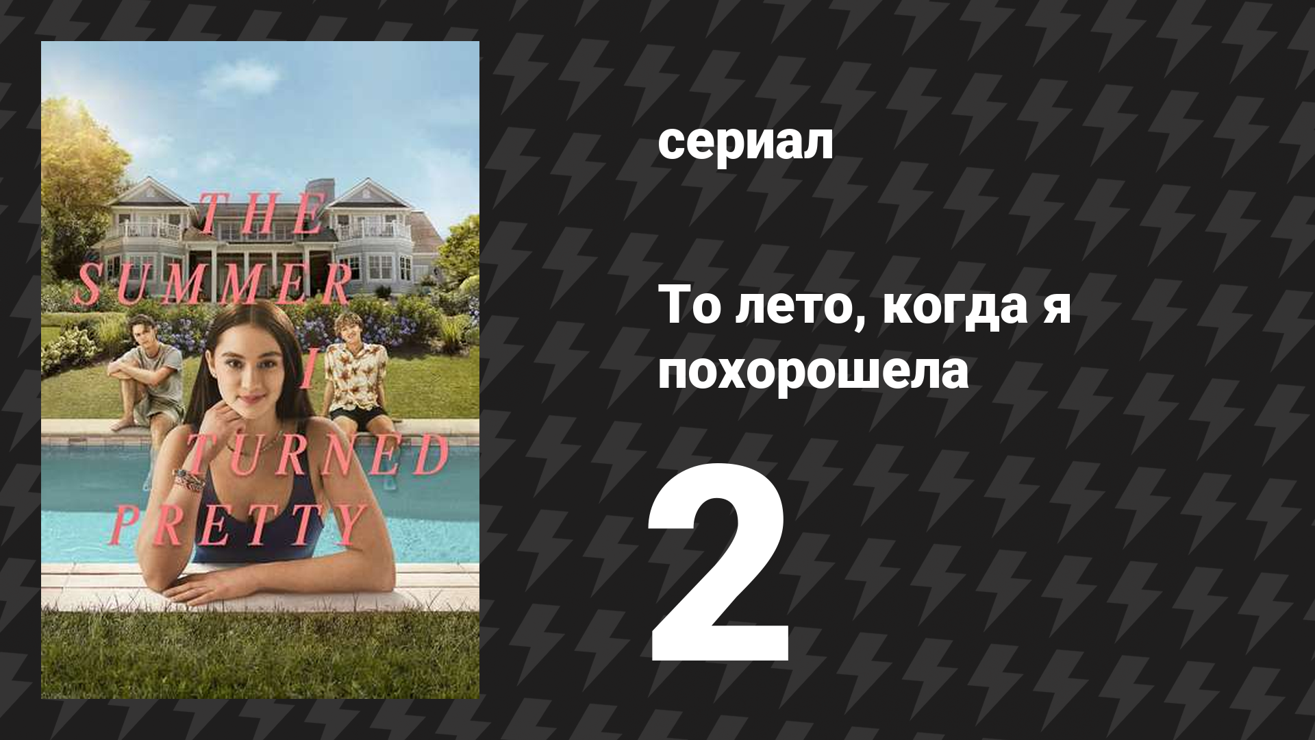 То лето, когда я похорошела 1 сезон 2 серия «Летнее платье» (сериал, 2022)