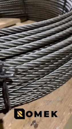 Партия стального каната отгружена для нужд предприятия по производству сахарного песка