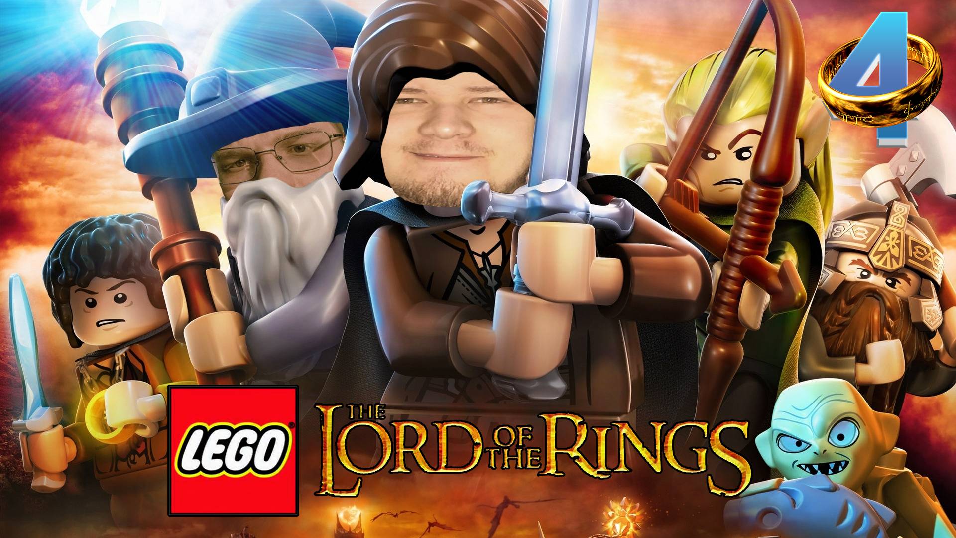 [Co-op] ГОЛЛУМ LEGO The Lord of the Rings #4
