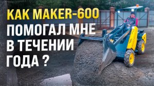 Поддержка в строительстве ◦ Как MAKER 600 может помочь в строительных работах