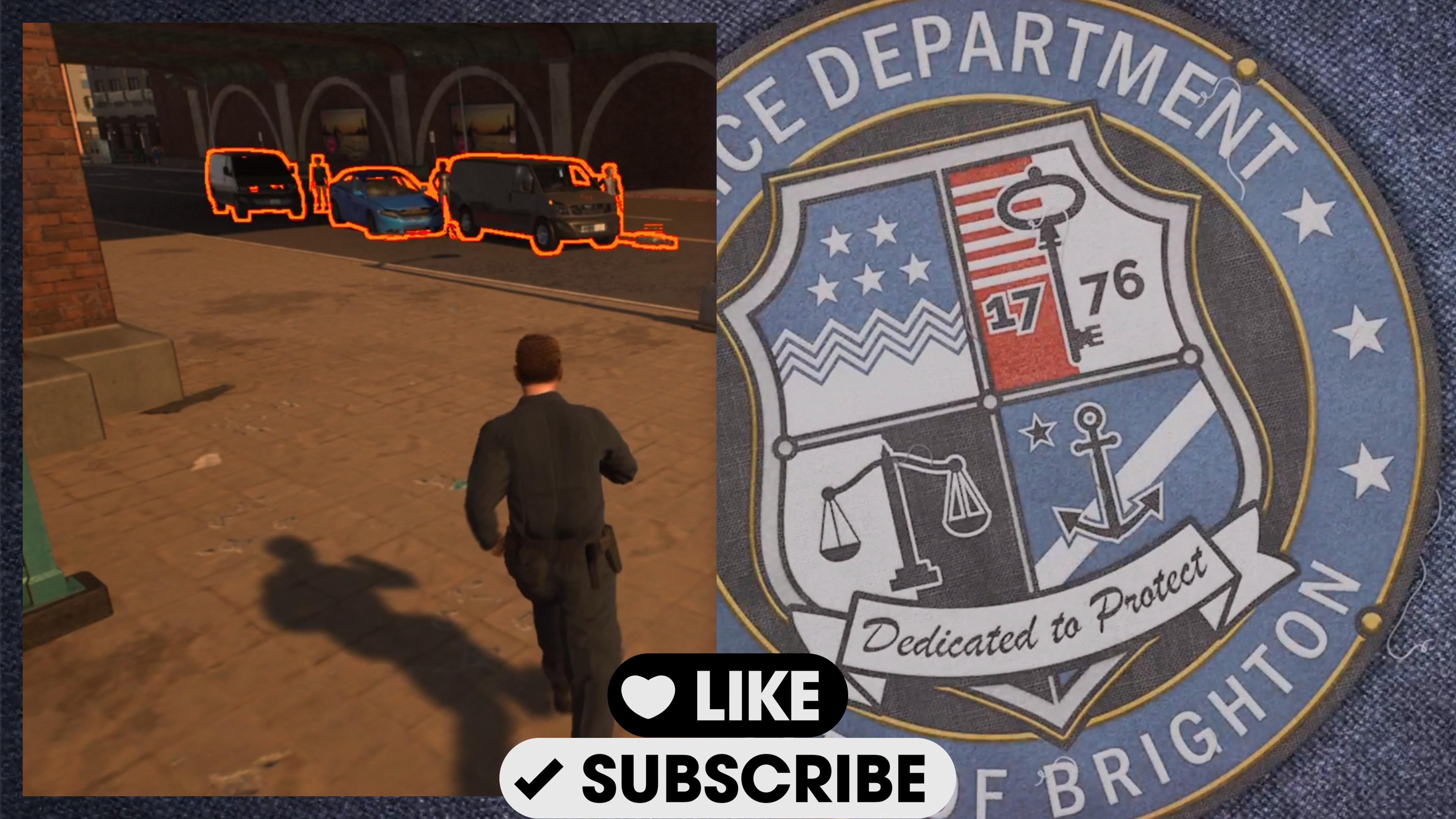 ОЧЕНЬ СЕРЬЁЗНОЕ ДТП в МОЮ СМЕНУ😱! (Police Simulator: Patrol Officers #3)