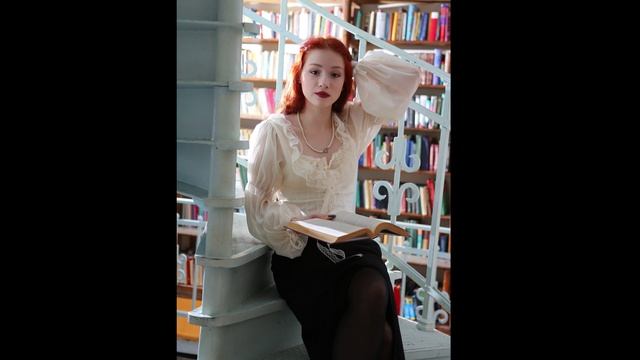 Фотосессия в библиотеке