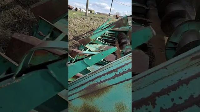 Подсолнечная жатка НАШ-873-М экспресс-обзор от Сергея Бокий