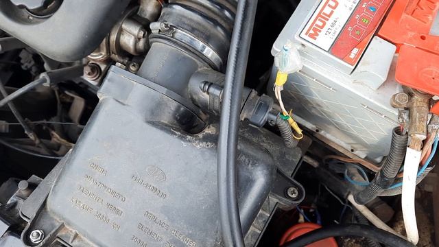 Провал когда даёшь газу Лада Калина