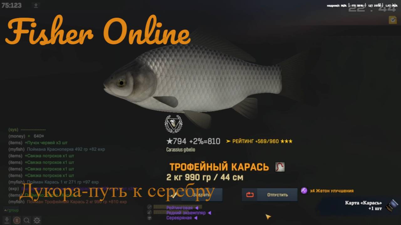 Fisher Online-Дукора путь к серебру