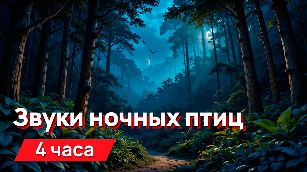 Звуки для соседей - звуки ночных птиц, пугающий, завывающие