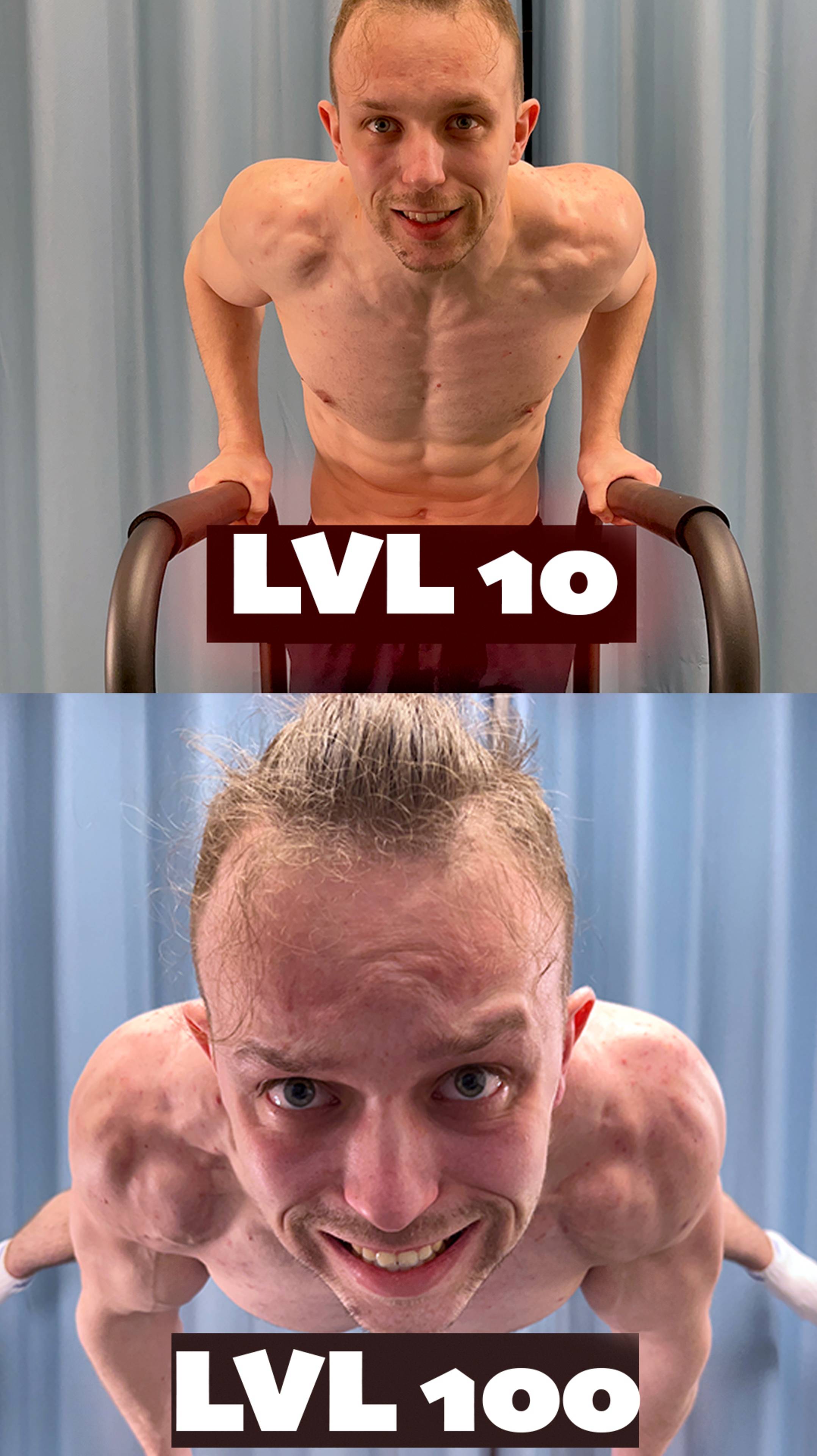 Отжимания от простых к сложным