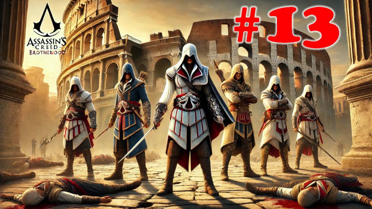 Assassin's Creed Brotherhood ➤ прохождение №13 | Танк | Вся Истина | Напугал Микелетто |