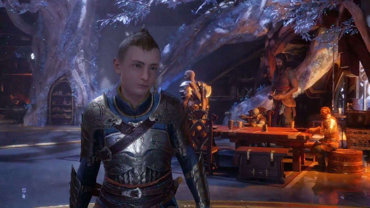 God of War: Ragnarök [RUS, без комментариев]. Часть 9: Забытое святилище.