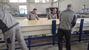 Новый цех по производству СИП-ЦСП панелей в Крыму. СК «Пентии"