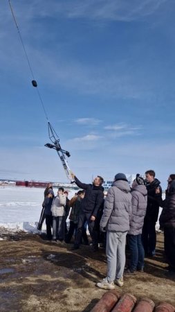 Запуск стратосферного зонда проектной смены КосмоМАНиЯ МАН РС (Я) 06.04.2025 г. с. Чапаево