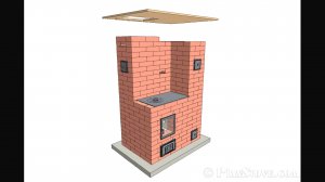 4.5x3 hcs-sm 1.0.0 - Проект отопительно-варочной печи из кирпича