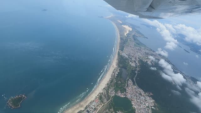 Санта-Катарина (Бразилия) с высоты - Инста версия
