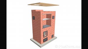 4.5x3 hcs-sm 2.0.0 - Проект отопительно-варочной печи из кирпича