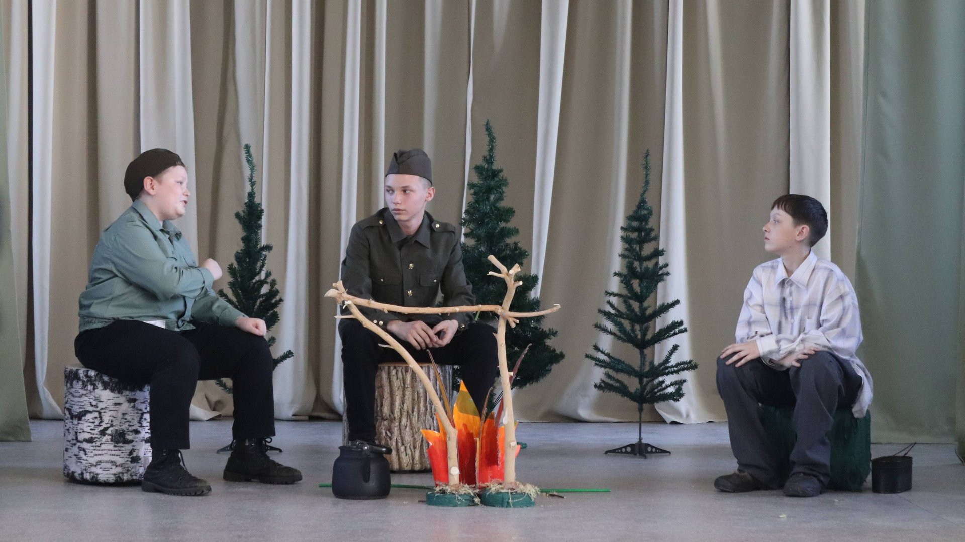 Постановка по произведению Валентина  Катаева «Сын полка»