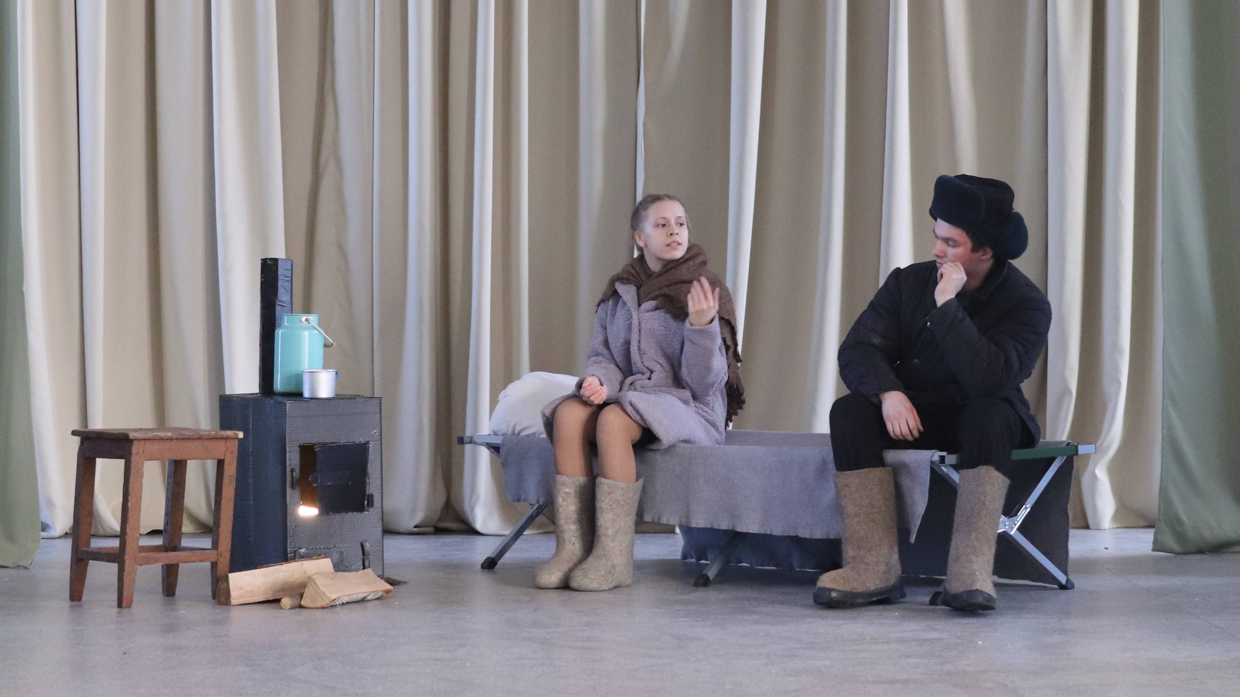 Постановка по произведению  Алексея Арбузова «Мой бедный Марат»