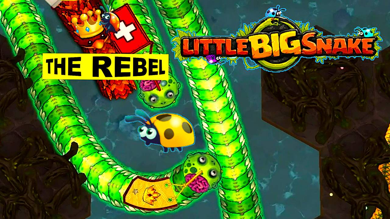 🐍Little Big Snake🐞Killing THE REBELS. ✌️😍 Look and find yourself. 😎👍