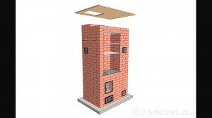 4.5x3 hcs-st 2.0.0 - Проект отопительно-варочной печи из кирпича