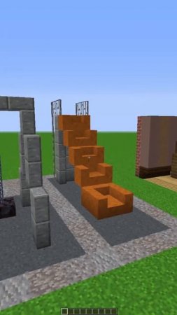 Building with VERTICAL SLABS in Minecraft 1.16.5! #Shorts