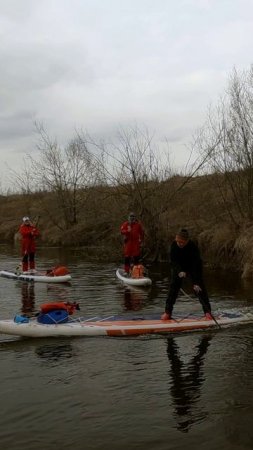 Прыжки на SUP