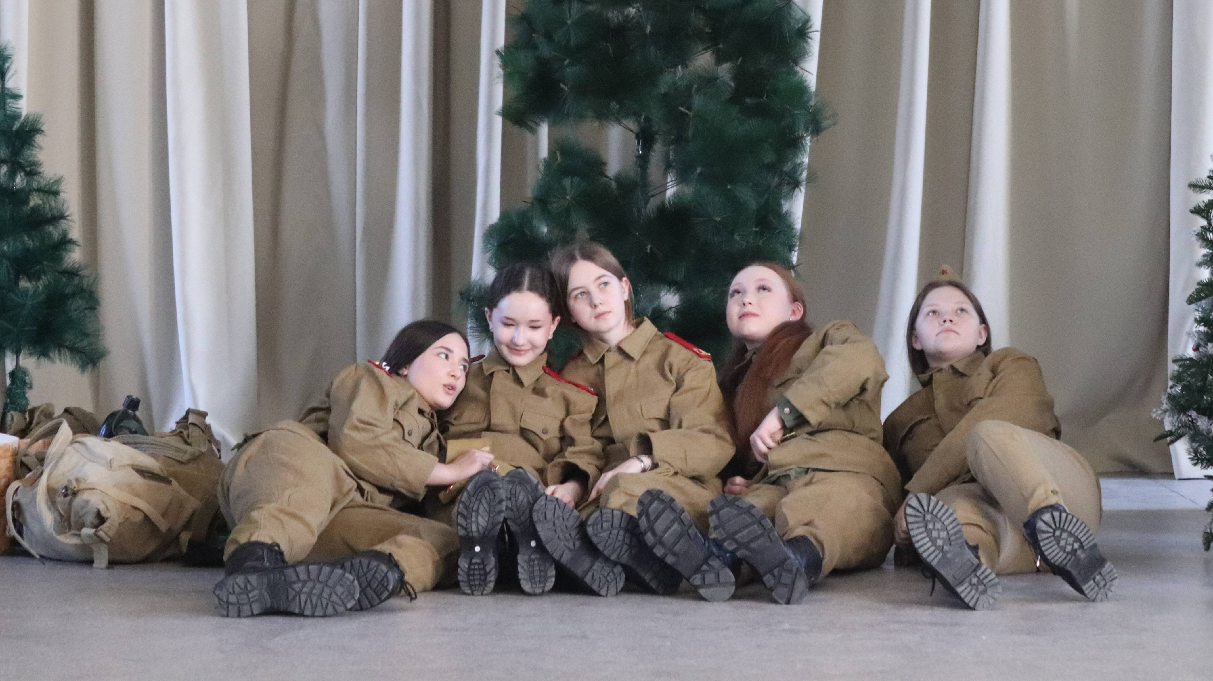 Постановка по произведению Бориса  Васильева «А зори здесь тихие»