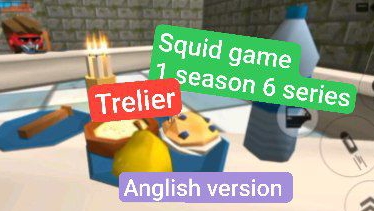 Squid game 1 season 6 series trailer Anglish version