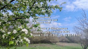 Купить землю на Юге. Большие и недорогие участки с коммуникациями. Цена 1000т.р. за 15 сот ИЖС.