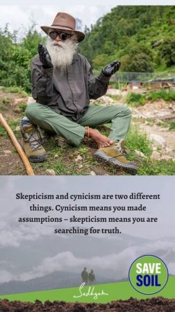 Skepticism and cynicism are....